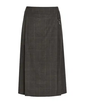 Simone Rocha Stretch-wool Midi Wrap Skirt