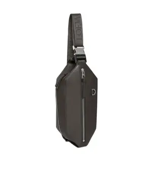 Loewe Convertible Sling In Classic Calfskin - Dark Gray