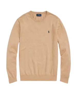 Polo Ralph Lauren Logo-embroidered Crewneck Sweater - Nude