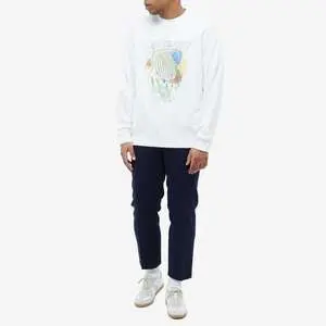 Casablanca Fond Marin Sweatshirt - White