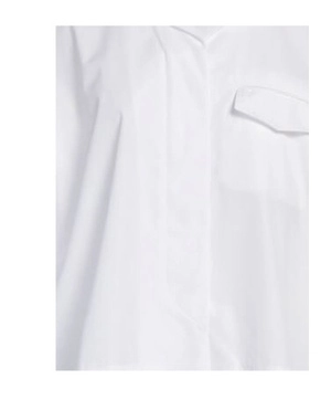 Sportmax Fashion Solid Color Three-quarter Sleeve Blouse