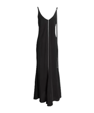Sportmax Solid Sleeveless Dress - Black