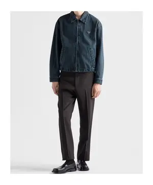 Prada Denim Blouson Jacket