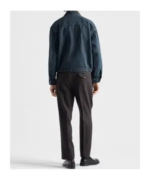 Prada Denim Blouson Jacket