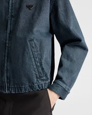 Prada Denim Blouson Jacket