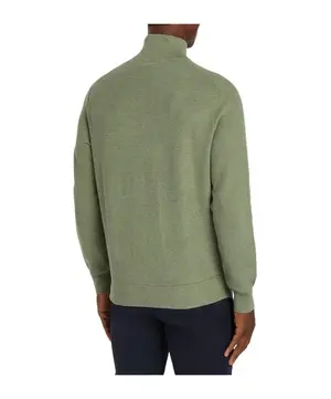 Polo Ralph Lauren Half-zip Waffle-knit Cotton Jumper