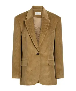 RÓHE Oversized Corduroy Blazer - Brown