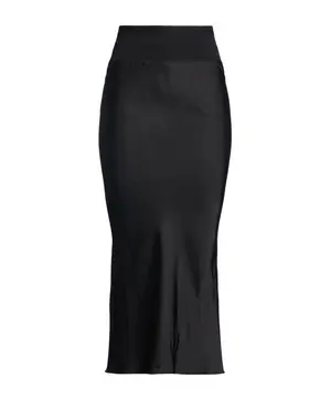 Rick Owens Solid-color High-waisted Umbrella Skirt - Black