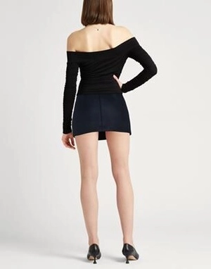 Sportmax Solid Color Minimalist A-line Skirt
