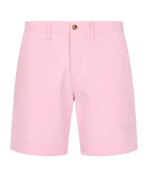 Polo Ralph Lauren Logo-embroidered Stretch-cotton Shorts - Pink