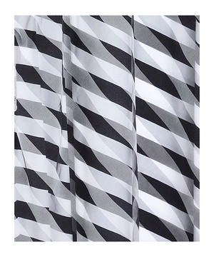 Sportmax Fitted Striped Tulle Dress