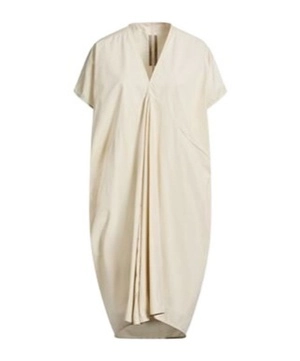 Rick Owens Solid-color Short-sleeved Dress - Nude