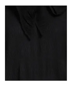 GANNI Bow Detail Chiffon Shirt