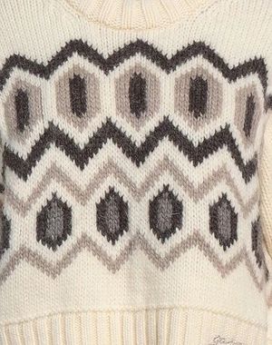 GANNI Multi-color Knit Top