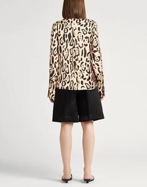 Sportmax Minimalist Fashion Leopard Print Shirt