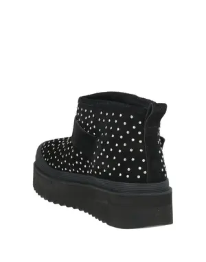 Tory Burch Suede Platform Ankle Boots