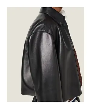 Miu Miu Plongé Nappa Leather Shirt
