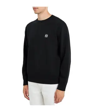 Loewe Anagram-embroidered Wool Jumper