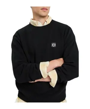 Loewe Anagram-embroidered Wool Jumper