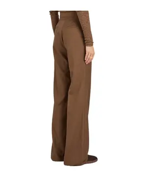 Gabriela Hearst Solid Color Straight-leg Trousers