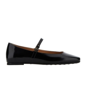 TOD'S Logo Plaque Ballerina Flats