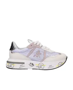 Premiata Low-cut Lace-up Sneakers - White