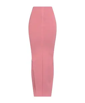 Rick Owens Stylish Slim-fit Knitted Midi Skirt