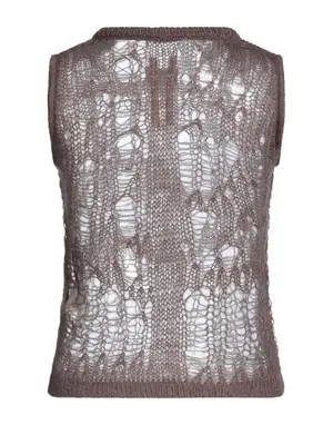 Rick Owens Solid-color Lightweight Knit Sleeveless Top