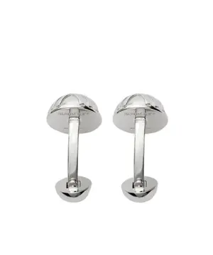 Burberry Engraved Check Cufflinks