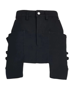 Rick Owens Simple Solid-color Asymmetric Dress - Black