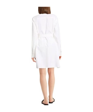 Sportmax Solid Color Shirt Dress
