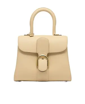 Delvaux Logo Shoulder Bag - Nude