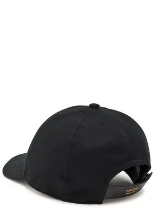 TOM FORD Logo-embroidered Canvas Cap