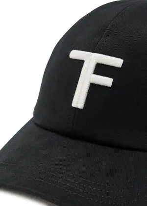 TOM FORD Logo-embroidered Canvas Cap