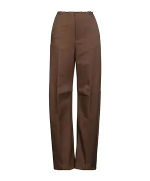 MAISON MARGIELA Solid Color Straight Suit Pants - Green