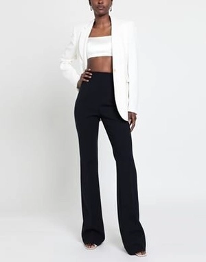 Sportmax High Waist Solid Flare Suit Pants