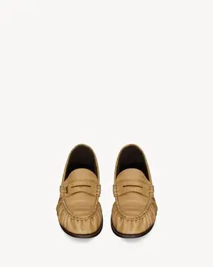 Saint Laurent Le Loafer Supple In Eel