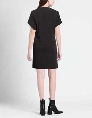 Sportmax Short-sleeve Crewneck Dress - Black