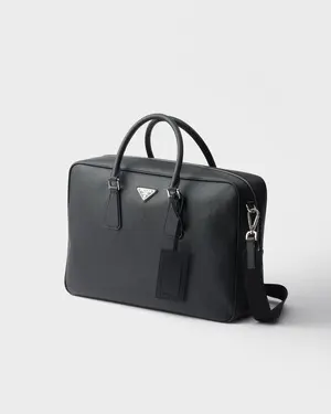 Prada Saffiano Leather Work Bag