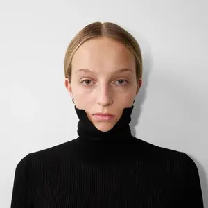 Burberry Shield Slim Hoop Earrings