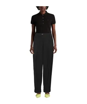 GANNI Solid Color Tapered Dress Pants