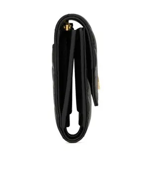 Saint Laurent Cassandre Matelassé Compact Tri-fold Wallet
