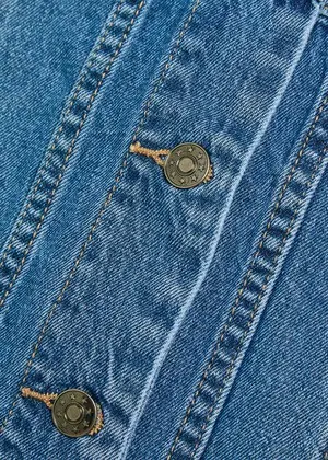 Veronica Beard Slate Dickey Denim Jacket Insert