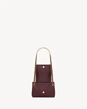 Saint Laurent Mini Nolita Bag In Quilted Lambskin