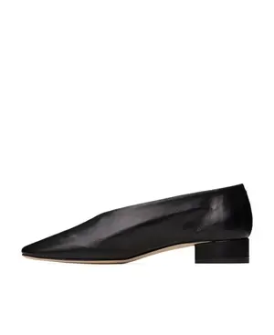 AeydĒ Delia 25mm Leather Pumps