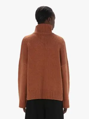 J.W.ANDERSON Jw Anderson Turtleneck Pocket Patch Knitted Jumper