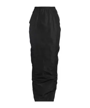 Rick Owens Stylish Solid Color Pencil Skirt - Black