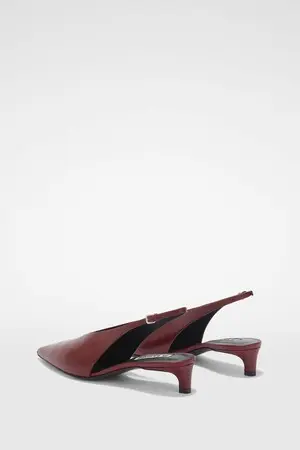 JIL SANDER Heeled Slingback Pumps