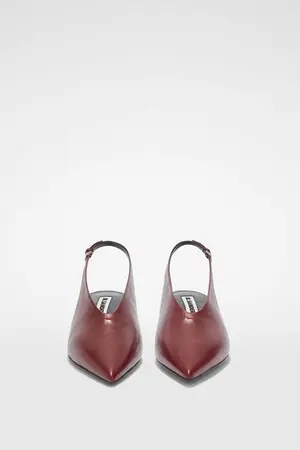 JIL SANDER Heeled Slingback Pumps