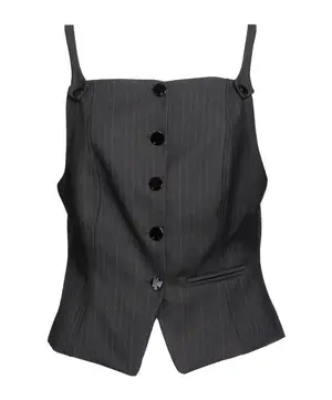 GANNI Sleeveless Striped Top
